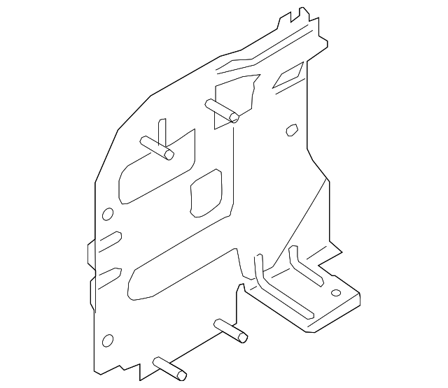 Engine Control Module Bracket - Ford (CV2Z-12A659-A) | TascaParts.com