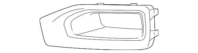 22936426 - OEM GM Fog Lamp Bezel | GMPartsCenter.net | GM Parts Center