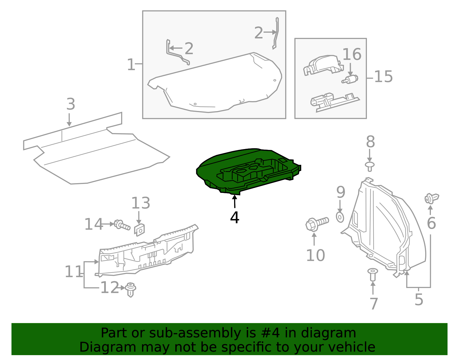 Genuine Toyota Spare Tire Carrier part# 64777-12330 for 2020-2025 ...