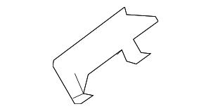 166-680-00-14 - Storage Box Bracket 2012-2019 Mercedes-Benz | Mercedes ...