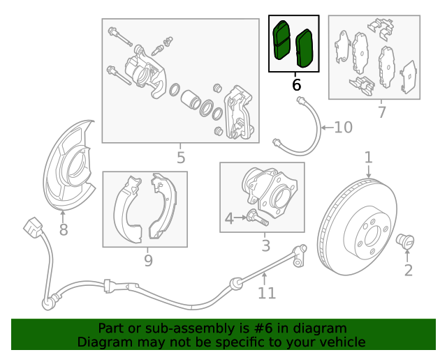 D4060-9HM0B - Brake Pads Rear 2013-2019 Nissan | Nissan Parts ...