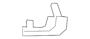 2019-2020 GM Inner Rail Rear Bracket - Passenger Side (RH) 84214116 ...