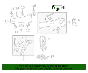 2019-2021 GM Outer Rail Front Bracket 23409078 | GMPartsDirect.com