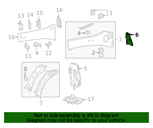 2019-2023 GMC Sierra 1500 Baffle 84831219 | TascaParts.com