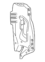 2019-2025 GMC Driver Side Body Side Front Bumper Fascia Bracket ...