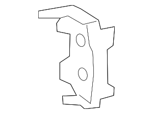 2019-2020 GM Inner Rail Reinforcement - Passenger Side (RH) 84508646 ...