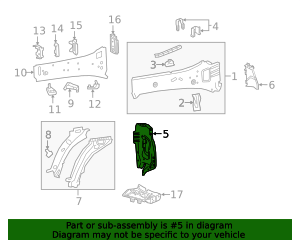 Bracket 84666935 | TascaParts.com