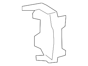 2019-2023 GM Driver Side Fender Rail Reinforcement 84508645 | Auto ...