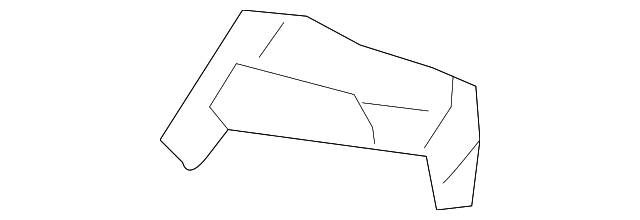 2019-2024 GM Fender Rail Reinforcement Bracket 84214113 GM ...