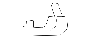 84214116 - Passenger Side Front Compartment Side Rail Bracket 2019-2024 ...