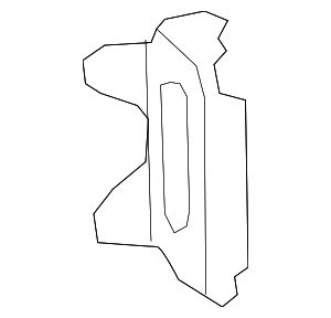 2019-2020 GM Inner Rail Reinforcement 84508645 | GMPartsDirect.com