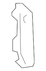 2019-2024 GM Passenger Side Fender Rail Reinforcement 84313909 GM ...