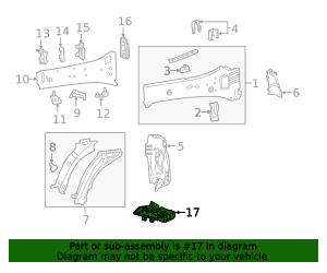 2019-2020 GMC Sierra 1500 Lower Bracket - Passenger Side (RH) 84480106 ...