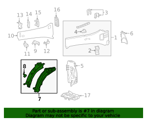 2019-2025 GM Passenger Side Front Compartment Upper Side Rail 84513502 ...