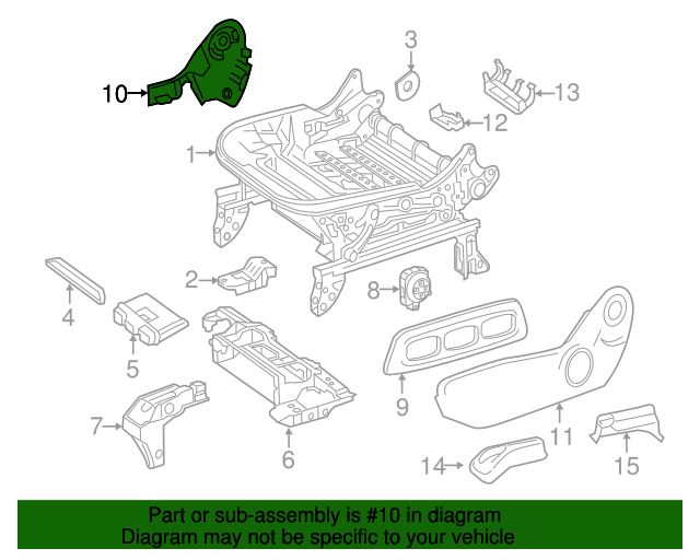 246-910-49-01-9H68 - Cushion Shield 2014-2020 Mercedes-Benz | Mercedes ...