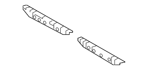 2010-2018 Lexus Rear Body Panel Bracket 58386-06060 | OEM Parts Online