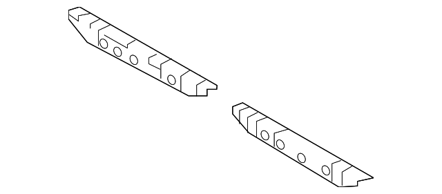 2010-2018 Lexus Rear Body Panel Bracket 58386-06060 | OEM Parts Online