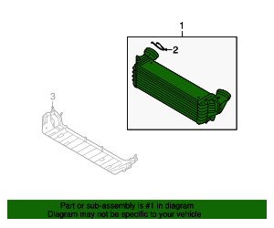 17517805150 - 2009-2013 BMW X5 Inter-Cooler (17-51-7-805-150) | BMW of ...