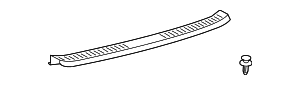 2020-2024 Toyota Highlander Rear Panel Trim 58387-0E090-C0 | Toyota ...