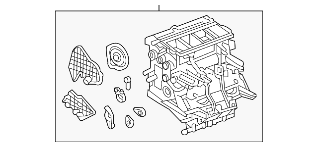 2022-2023 GM AC & Heater Case 42772606 | GMPartsDirect.com