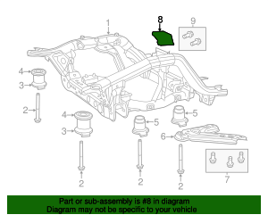 2011-2020 Jeep Grand Cherokee Heat Shield 68044766AA | TascaParts.com