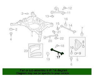 2009-2021 Nissan GT-R Lateral Arm 551A0-JF00A | QuirkParts