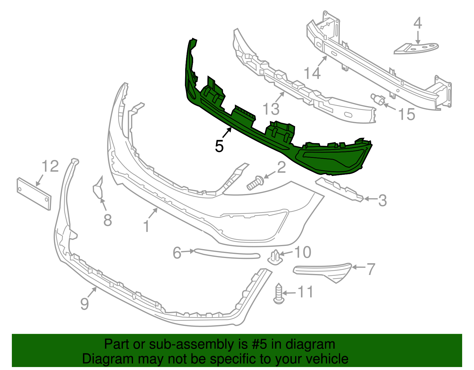 2011-2013 Kia Sportage Lower Grille 86561-3W000 | Retail Performance ...