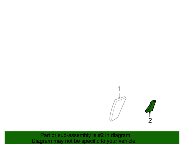 2008-2015 Scion xB Stone Deflector 58741-12190 | Toyota San Diego Parts