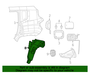 68431692AA - Air Cleaner | Mopar Parts Canada