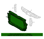 64101-H9000 - Radiator Support 2018-2023 Kia Rio | Kia.Parts Store