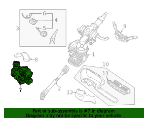 81910-M7160 - Ignition Switch 2021-2025 Kia | Kia.Parts Store