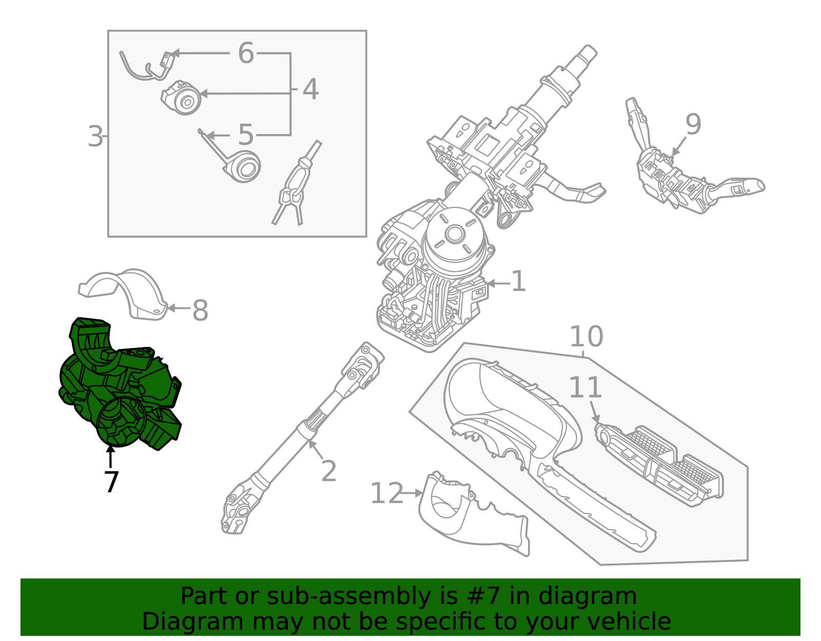 81910-M7160 - Ignition Switch 2021-2025 Kia | Kia.Parts Store