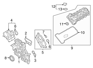 2017-2021 Genesis Front Cover 21360-3FAA0 | OEM Parts Online