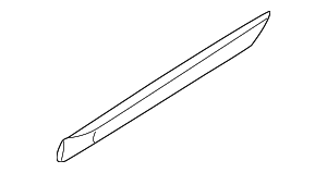 2015-2017 Volvo XC60 Lower Molding 39821369 | GetOEMParts.com