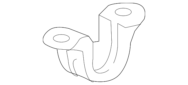 52308-THR-A00 - Bracket, Stabilizer Holder - 2018-2021 Honda Odyssey ...