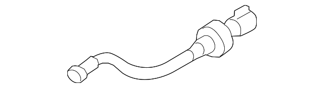 12606566 - Positive Crankcase Ventilation (PCV) Hose 2007-2009 Pontiac ...
