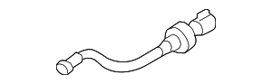 12606566 - Positive Crankcase Ventilation (PCV) Hose 2007-2009 Pontiac ...