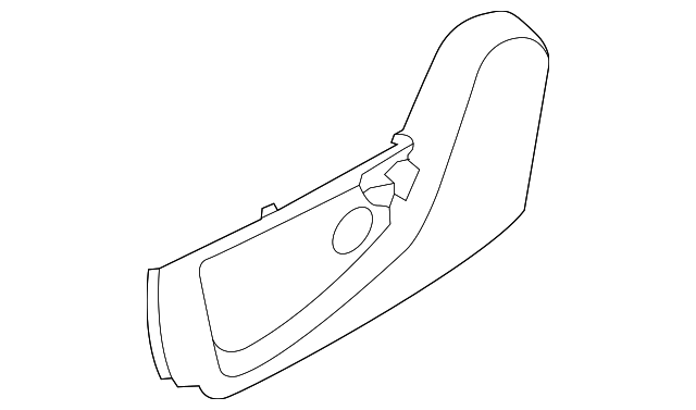 2011-2017 Nissan Quest Outer Cover - Driver's Side (LH) 87314-1JA4C ...