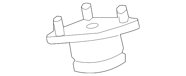 2009-2012 Mopar Shock Mount 55398091AD | TascaParts.com