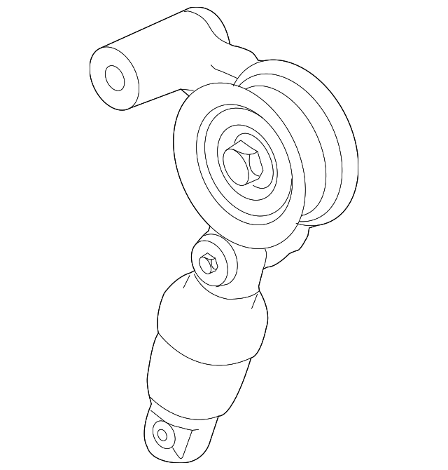 2014-2019 Chevrolet Corvette Belt Tensioner 12686272 GM | GMPartsDirect.com