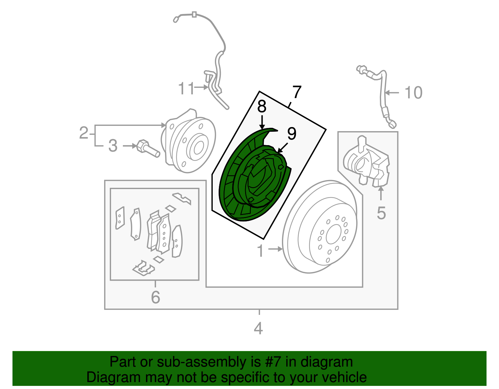 2010-2012 Hyundai Santa Fe Parking Brake 58270-2P100 | Retail ...