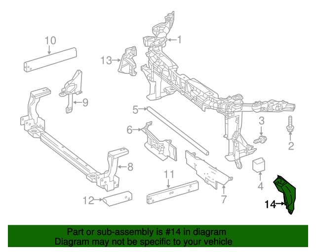 246-626-02-00 - Support 2015-2017 Mercedes-Benz | Mercedes-Benz USA Parts