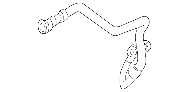 32416767137 - 2000-2004 BMW X5 Power Steering Return Hose (32-41-6-767 ...