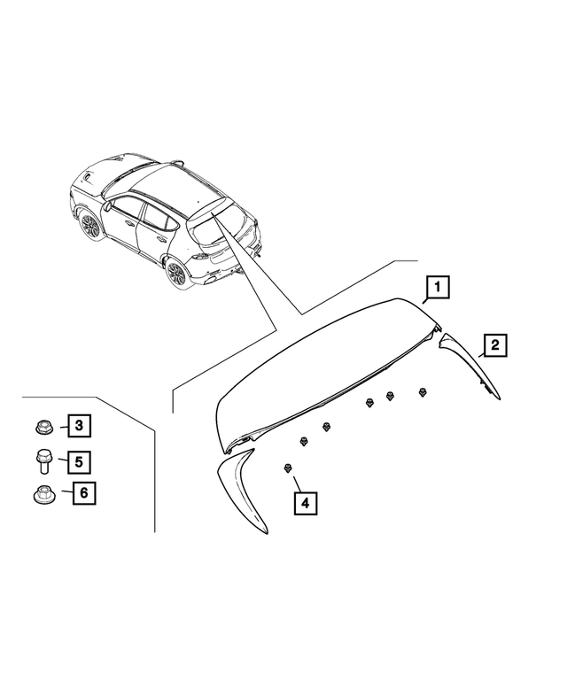 2015-2025 Mopar Push Lock Retainer 68255569AA | Mopar eStore