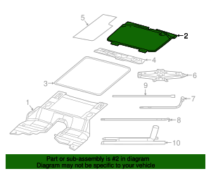 2018-2024 Jeep Wrangler Lid 6BP07TX7AF | Mopar Parts Canada