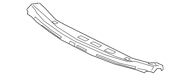 2019-2025 Volkswagen Jetta Cowl Grille Panel 17A-802-483-B | VW Direct ...