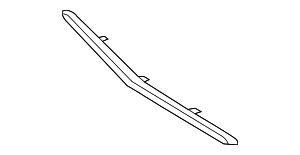 2014-2017 Mercedes-Benz S 63 AMG® Lower Molding 222-885-25-21 | MB ...