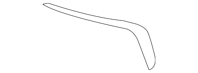 222-885-05-38 - Side Spoiler 2014-2017 Mercedes-Benz S 63 AMG ...