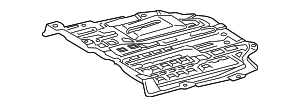 2018-2022 Toyota C-HR Splash Pan 51410-10040 | Toyota Parts