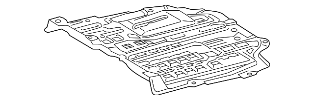 2020-2021 Toyota C-HR Under Cover 51420-F4010 | Toyota Parts Center